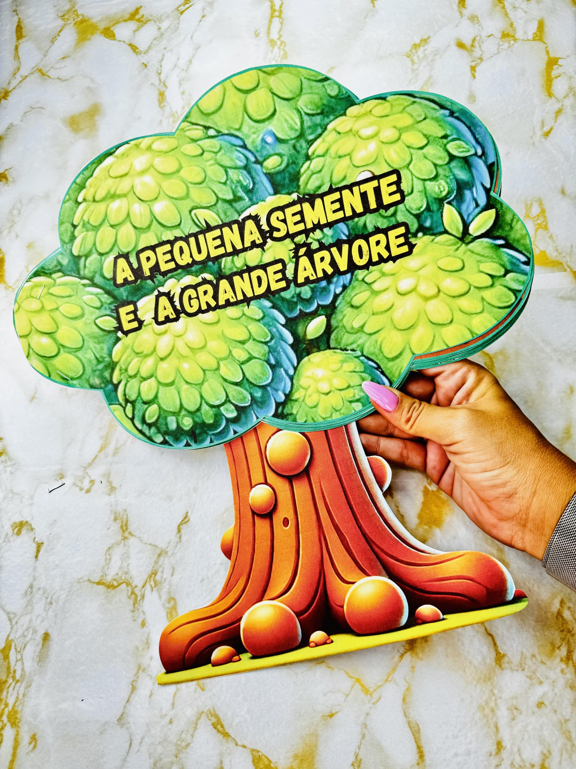 História “A Pequena Semente e a Grande Árvore” – Educativa e Criativa ...
